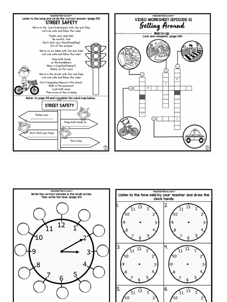 Year 4 Unit 6 Getting Around | PDF