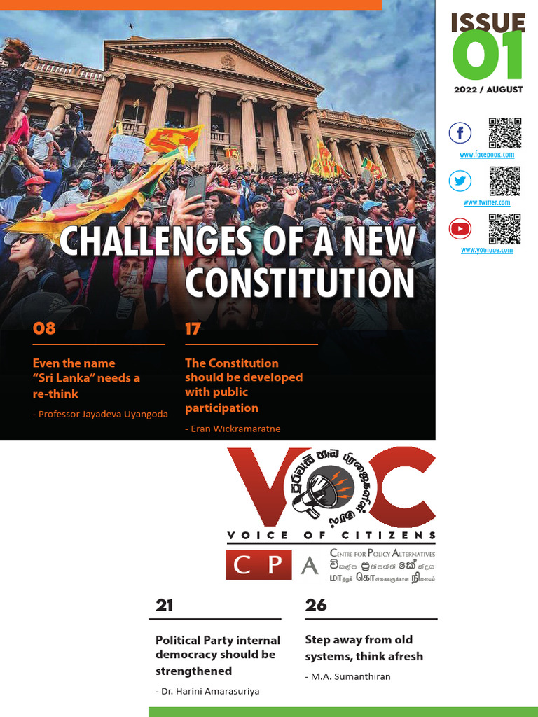 Issue 01 VOC English Version | PDF | Democracy | Political Ideologies