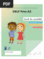 Corrigé DELF Prim A2 2024 | PDF