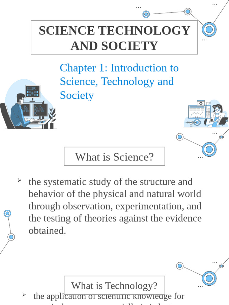 Hapter 1 Introduction To Science Technology and Society | PDF | Science ...