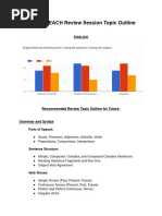 PMMA 2025 Entrance Exam Reviewer | PDF | Grammatical Number | Verb