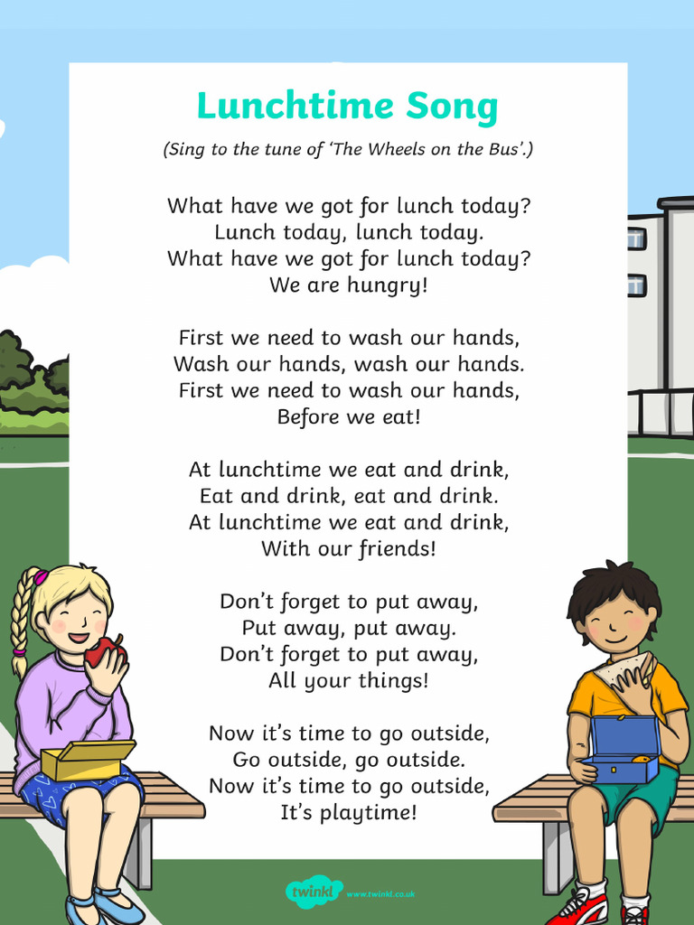 T T 252702 Lunchtime Song | PDF