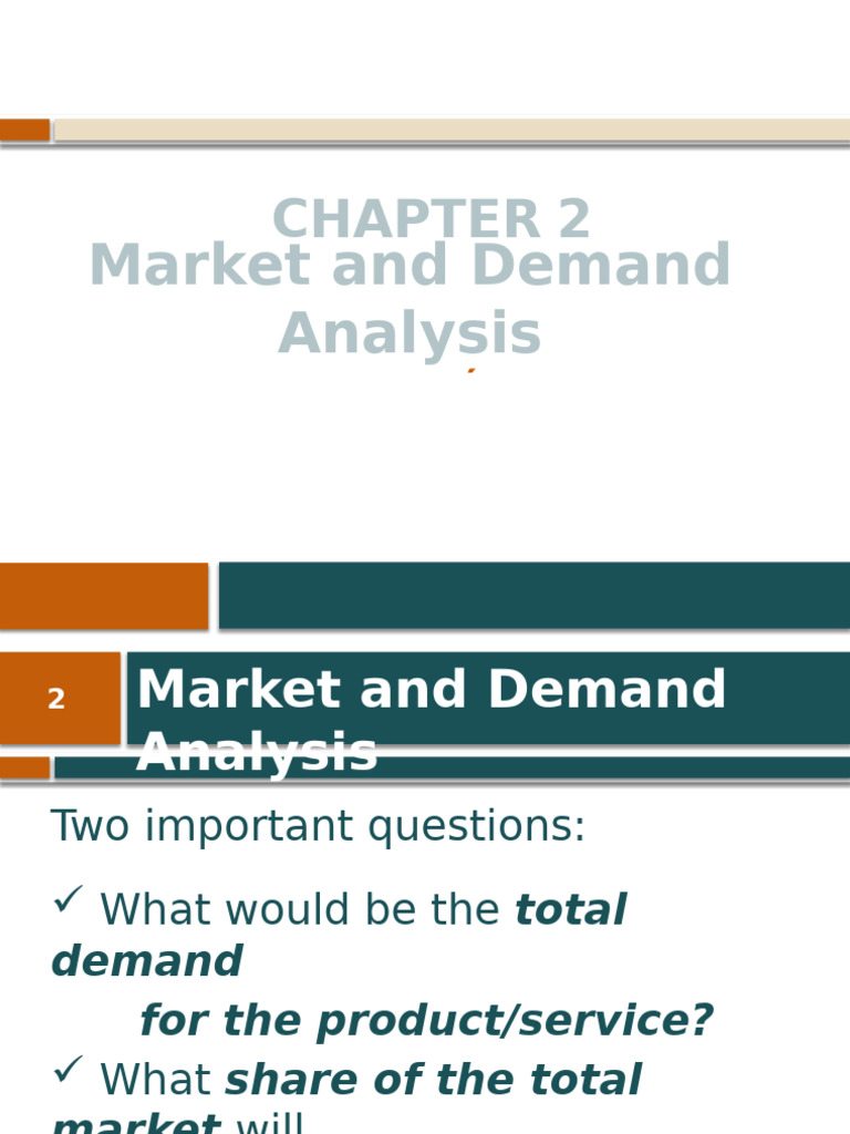 Ch 02- Market and Demand Analysis | PDF | Sampling (Statistics ...