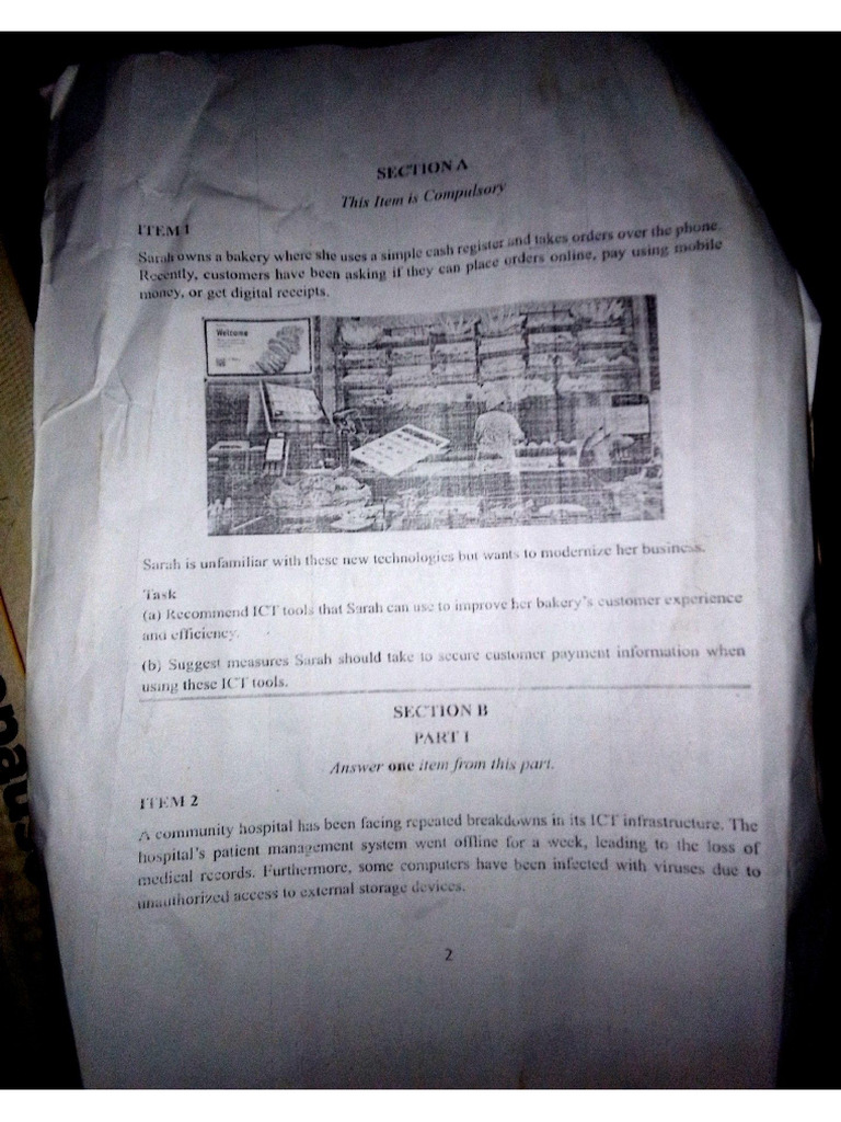 ICT Paper 1 (Theory) | PDF