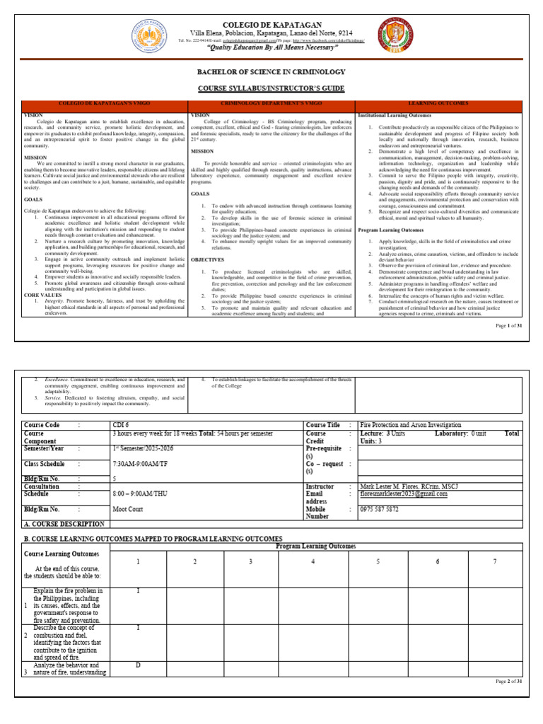 Fire Protection and Arson Investigation | PDF | Crimes | Crime & Violence