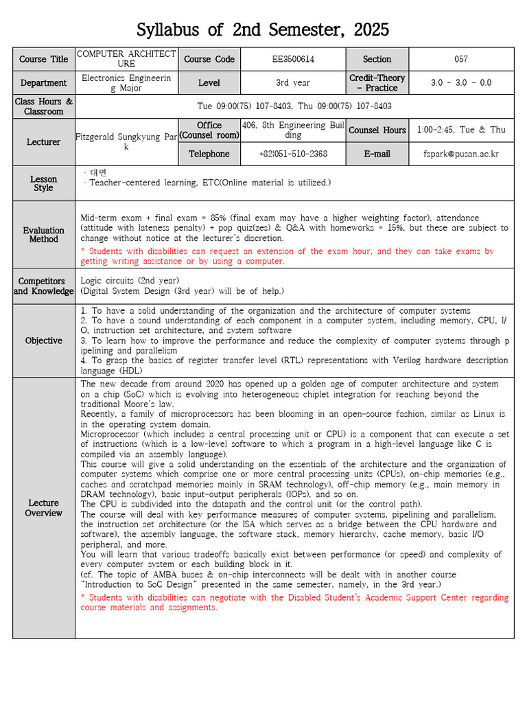 Basic_Computer_Architecture_Introdctions | PDF | Central Processing Unit | Cpu Cache