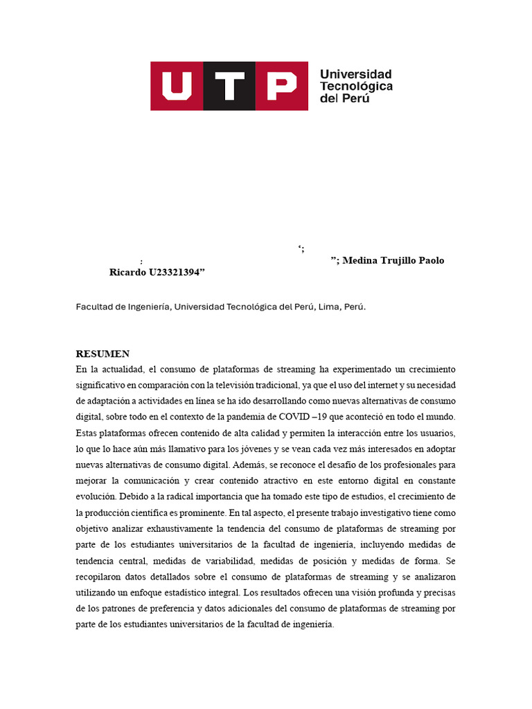 Modelo Paper Final Proyecto Investigación (1)[1] | PDF | Datos | Cuantil
