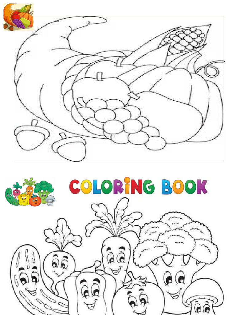 Nutrition Month_Coloring Activities | PDF