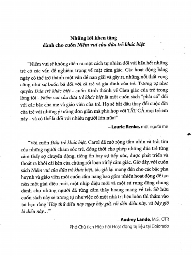 Niem Vui Cua Dua Tre Khac Biet | PDF
