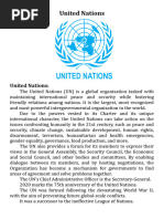 Un System Chart en | PDF | United Nations | International Relations