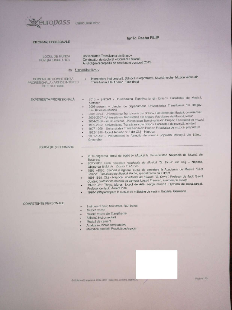 CV Filip Ignac | PDF