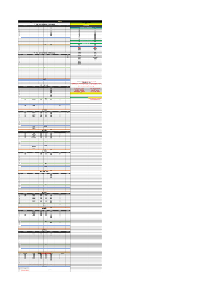 14-08-2025 Roster | PDF