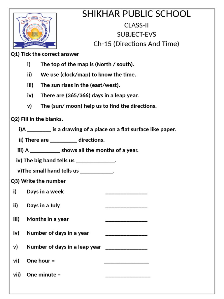 Class 2 EVS Assgn | PDF
