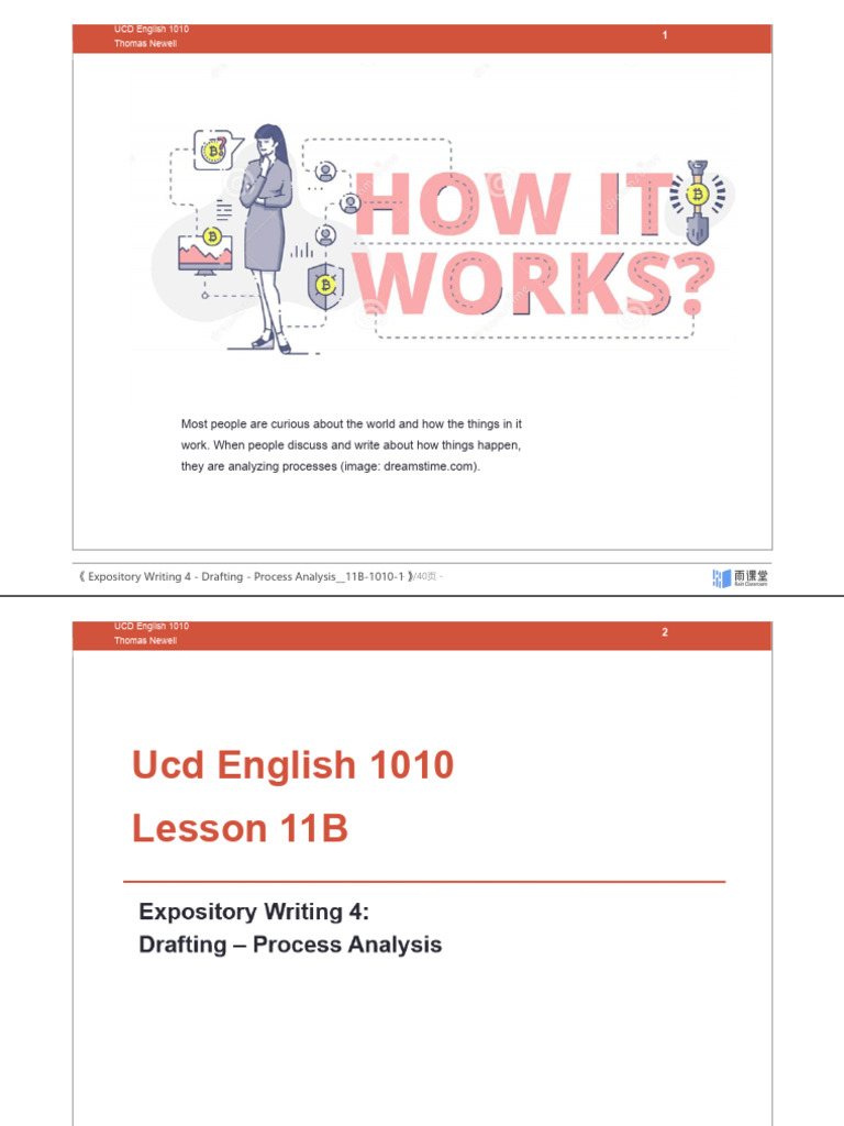 Process Analysis in Expository Writing | PDF | Canning | Syntax