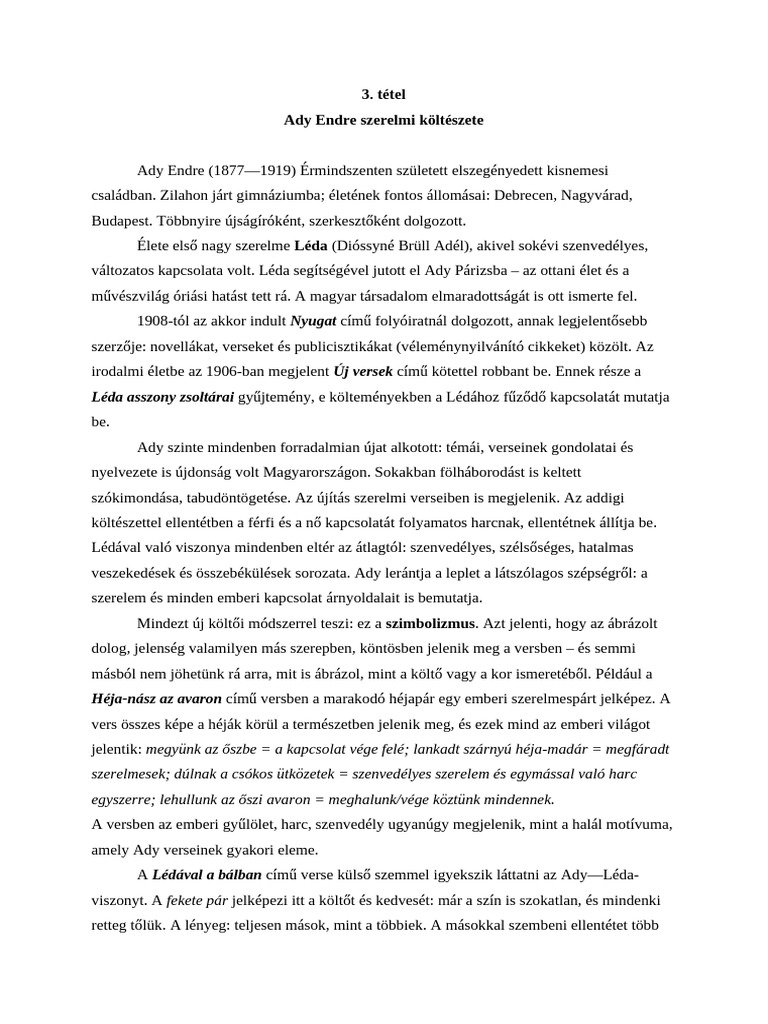 3 Ady | PDF