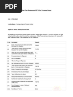 PSMFC Cash Loan Products Application Form | PDF | Credit | Finance ...