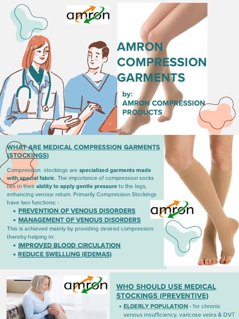 Amron Multi-Layer Compression Stockings | PDF | Vein | Edema