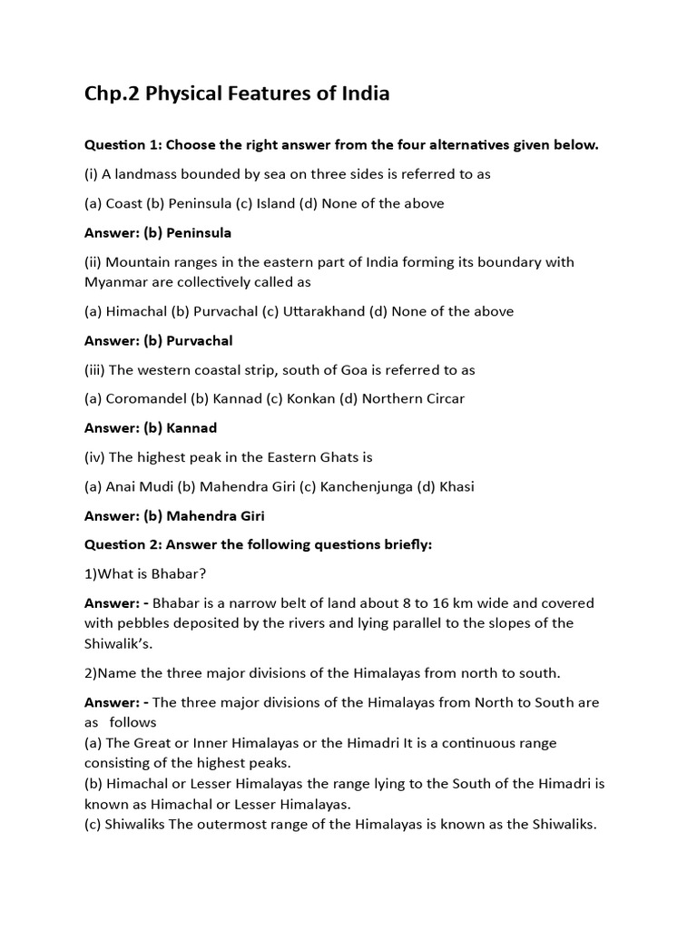 Understanding Bhabar Region in India | PDF | Himalayas | Earth Sciences