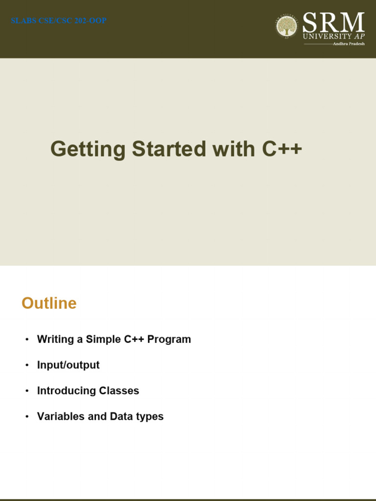 Lec 3 - Datatypes and Operators | PDF | Computer Program | Programming