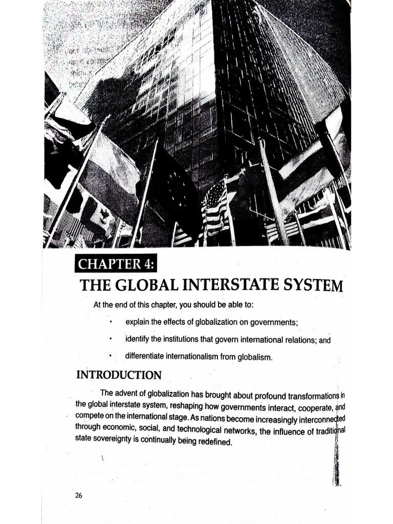 Chapter 4 - The Global Interstate System | PDF