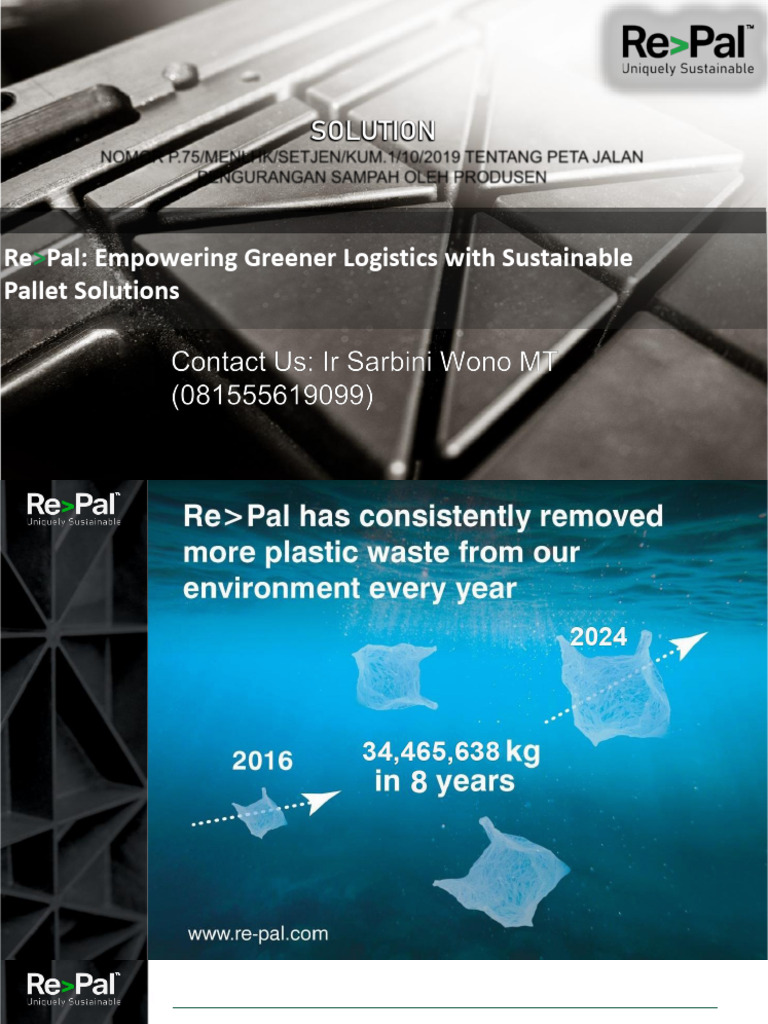 Repal Recycle Palstic Waste Solution | PDF | Pallet | Recycling