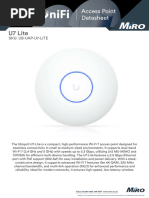 Access Point Ubiquiti U6 Plus Wifi 6 Doble Banda Mod.u6+ | PDF | Wi Fi | Computing