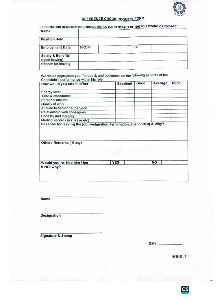 PC Form | PDF