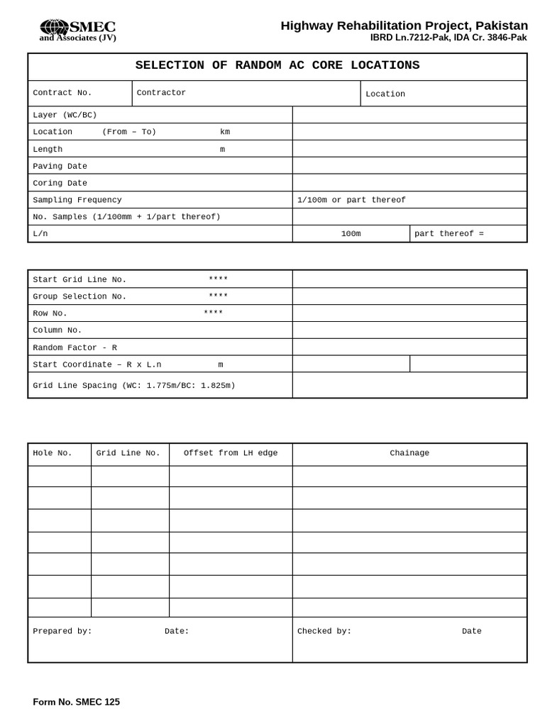 125 Form 125 | PDF