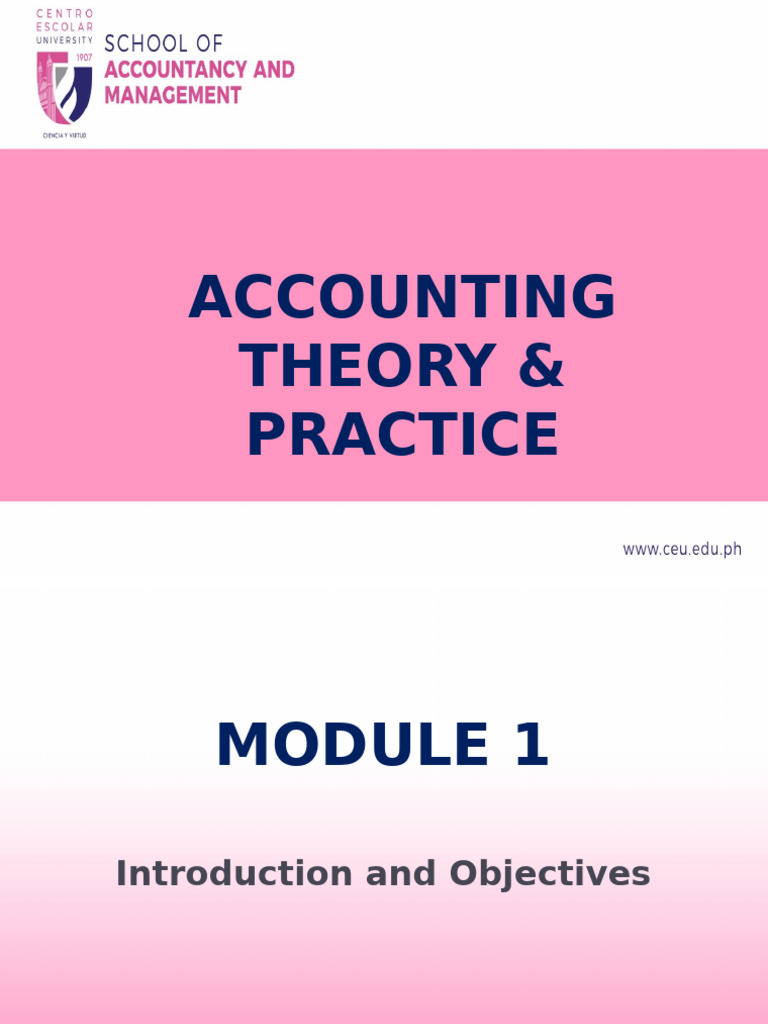 Accounting Theory and Practice Overview | PDF | Accounting | Partnership