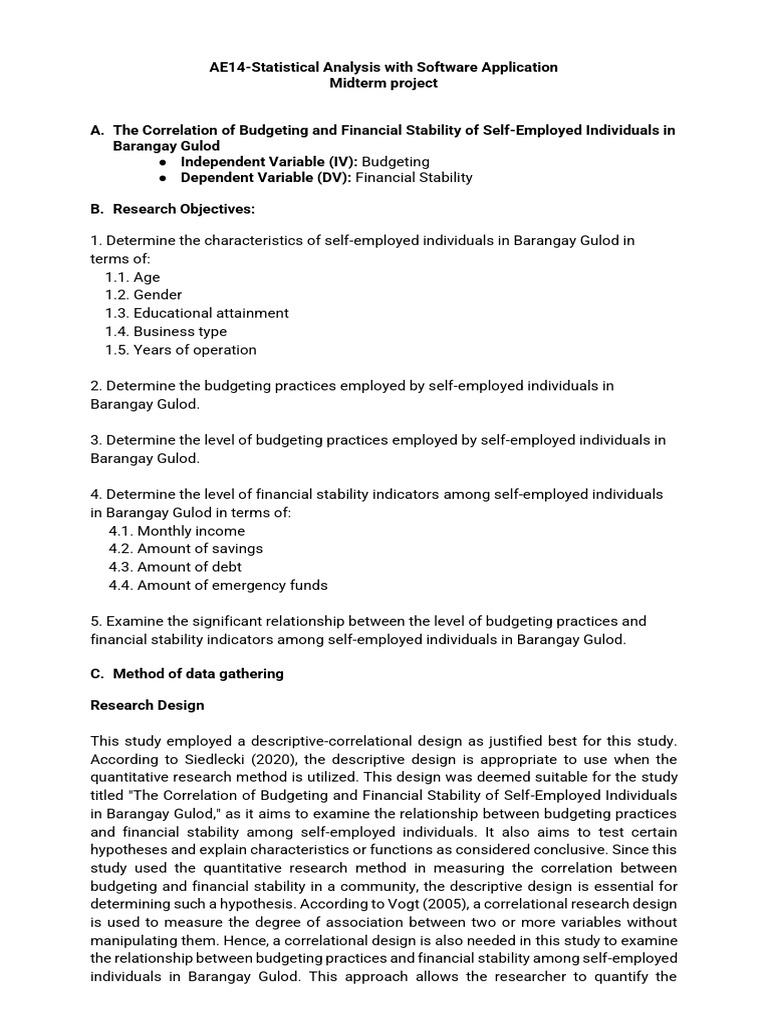 Report Group No.2 Bsa 2c Midterm Project'25 | PDF | Survey Methodology ...