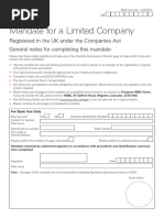 Change of Account Mandate FAQs | PDF