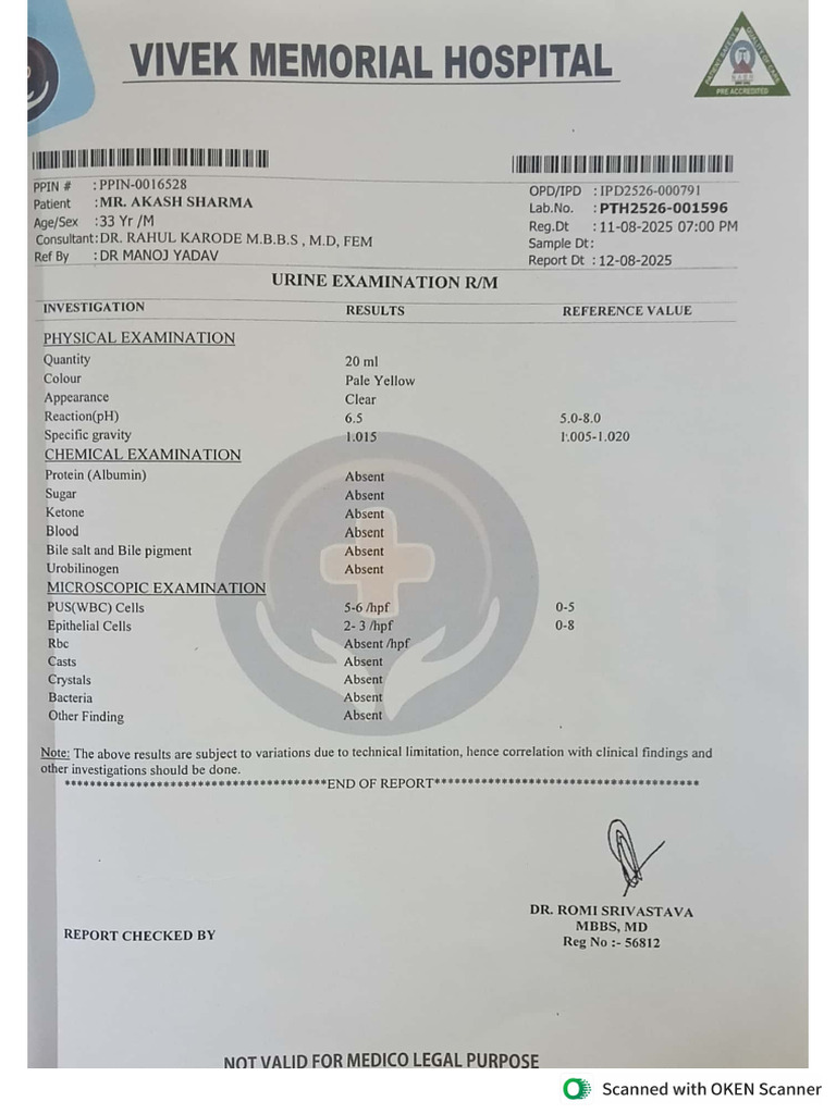 All Reports MR - Akash Sharma | PDF