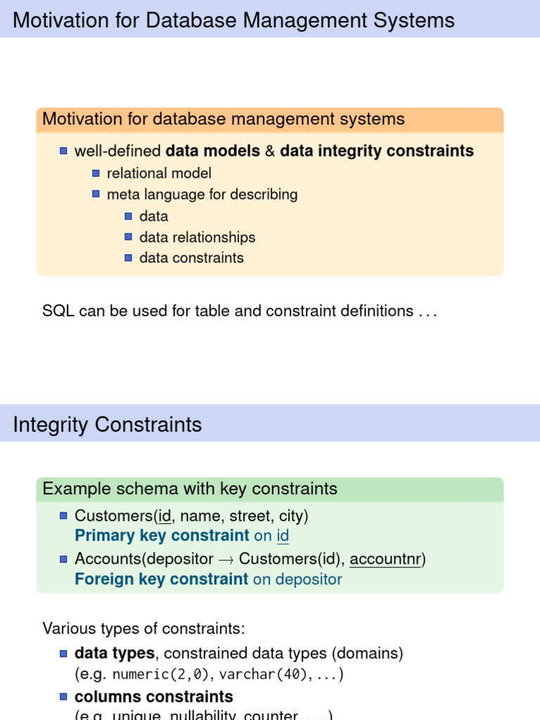 Database Management Systems Overview | PDF