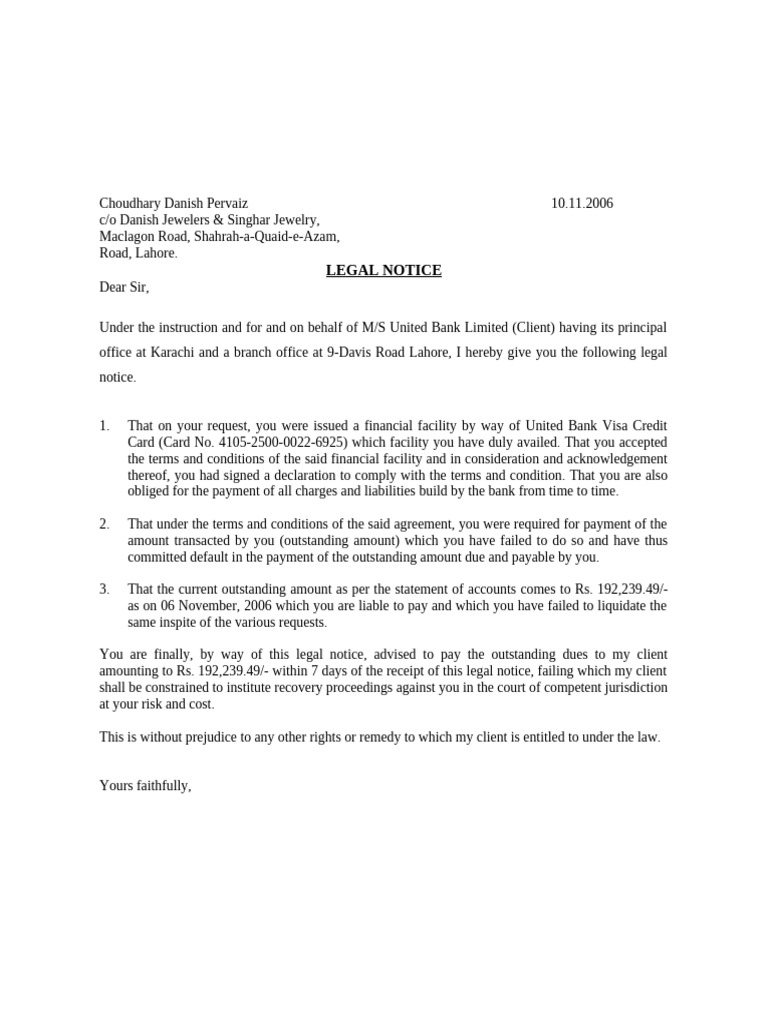 Card Legal Notices | PDF | Banks | Payments
