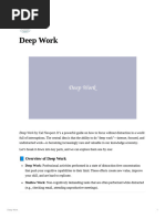 Deep Work PDF | PDF | Disciplines | Flow (Psychology)