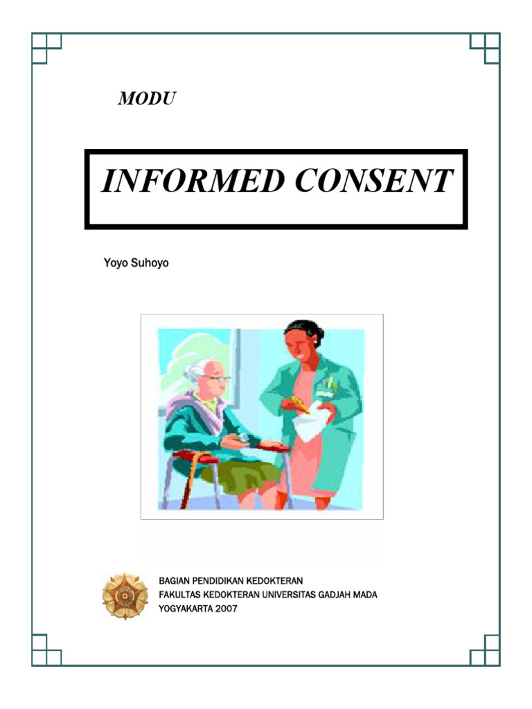 Panduan Informed Consent untuk Mahasiswa | PDF