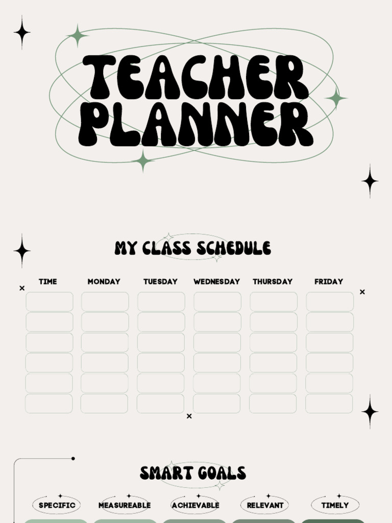 Teacher Planner | PDF