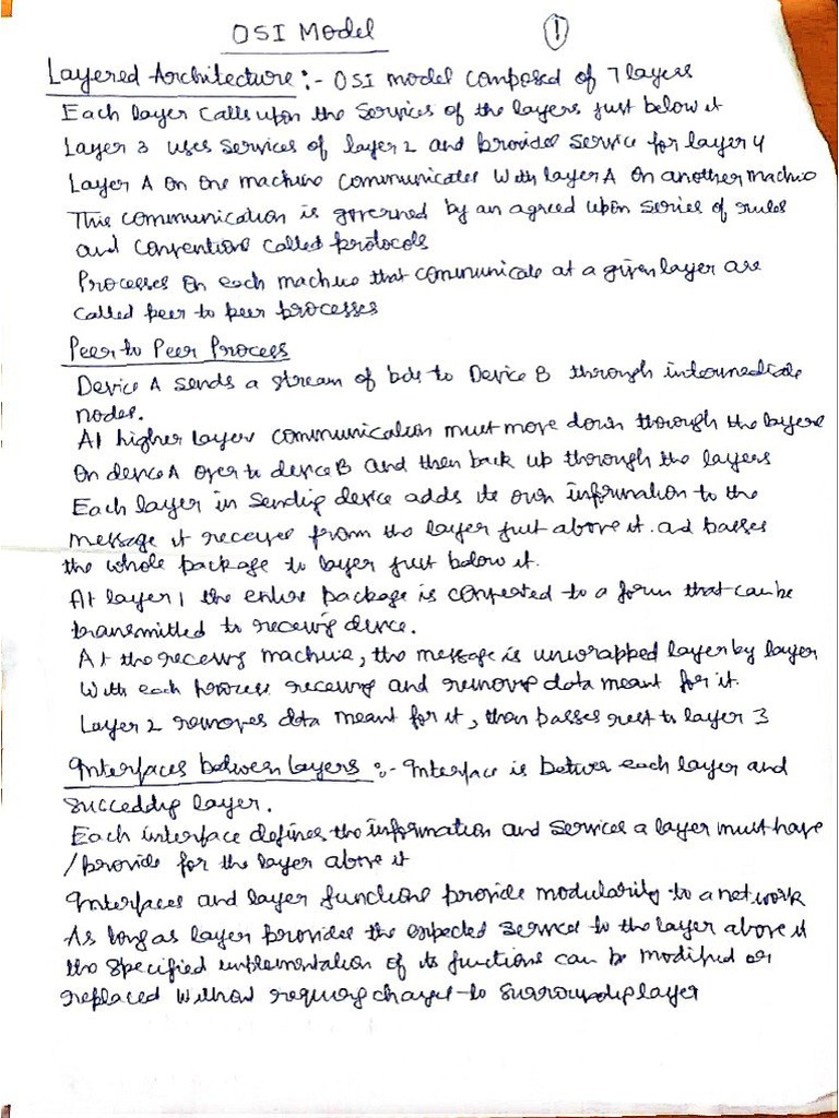 OSI Model | PDF