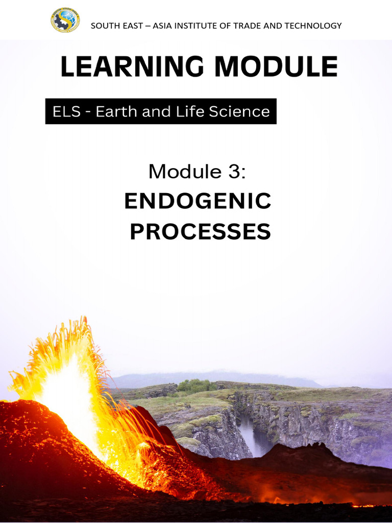 ELS Week 3 Module Revised | PDF | Plate Tectonics | Geology
