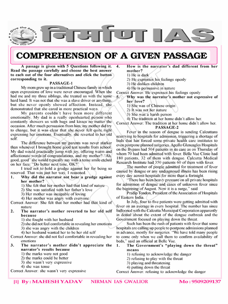 Nirman Passage | PDF