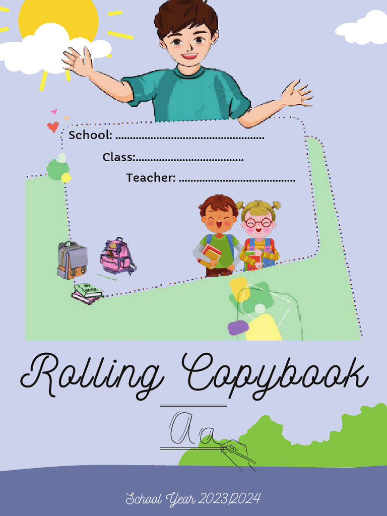 Rolling Copybook for 2023/2024 | PDF