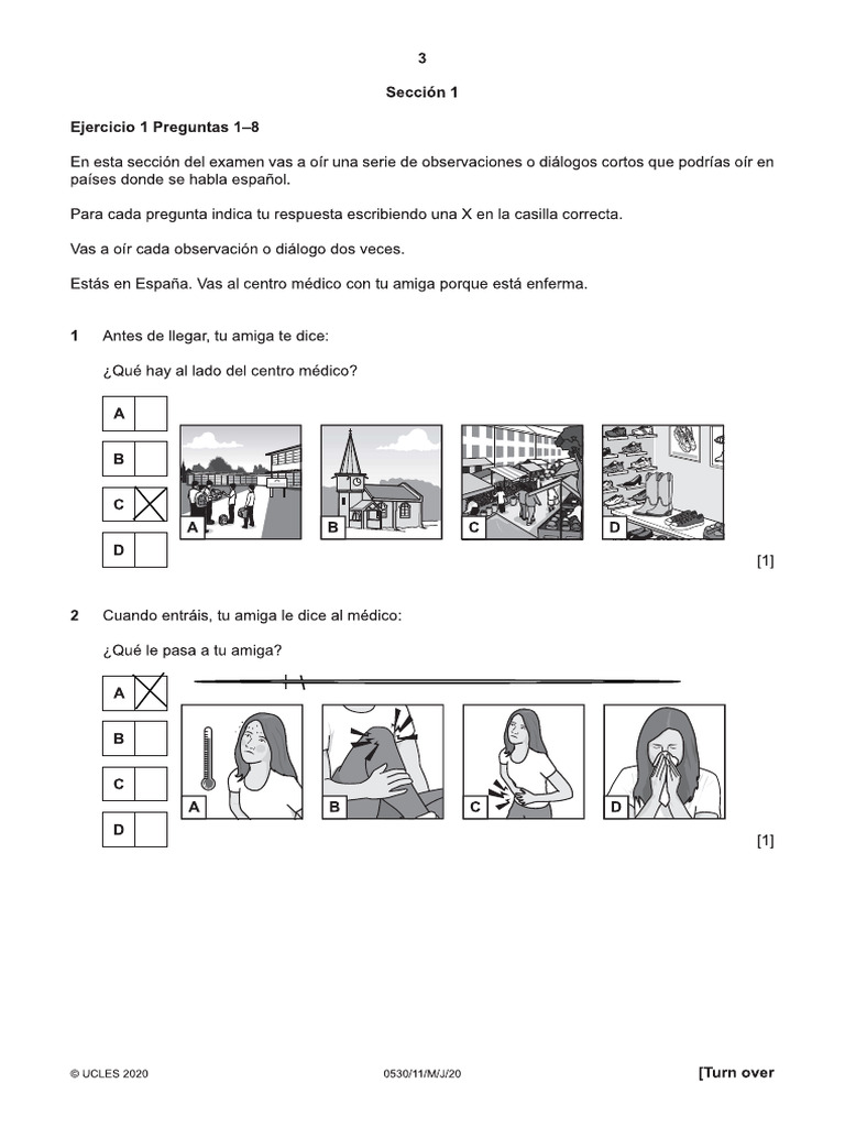 Listening Practice QP | PDF