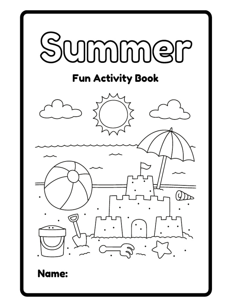 Summer Fun Activity Book | PDF