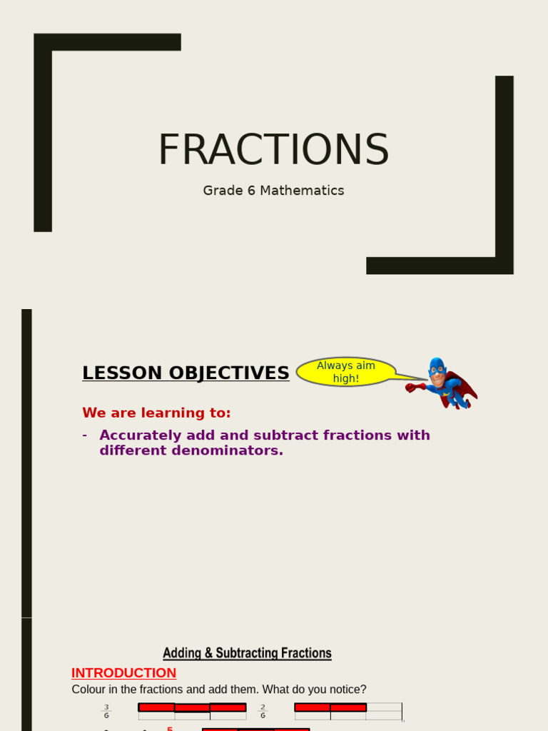 Fraction Add and Subtract | PDF | Arithmetic | Numbers