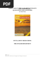 Samaritan Essays Answers | PDF | Corruption | Bribery
