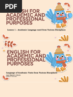 Characteristics and Features of Academic Text | PDF | Subject (Grammar ...
