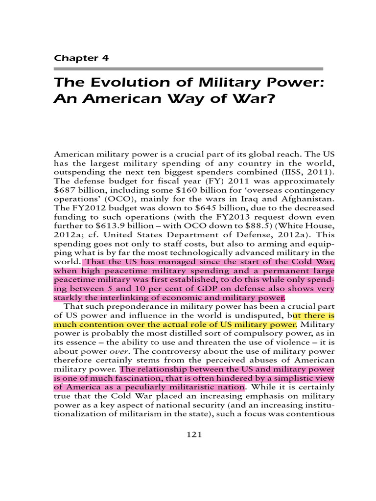 Understanding American Power the Changing World of... ---- (4 the ...