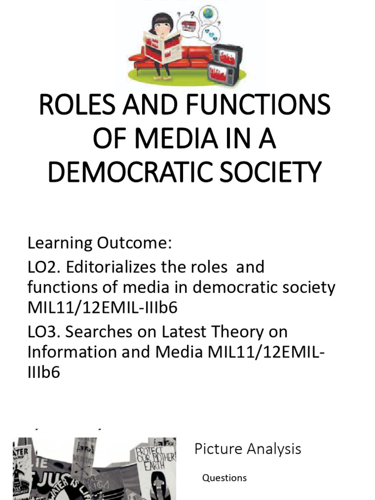 Media's Roles in Democracy Explained | PDF | Authoritarianism | Freedom ...