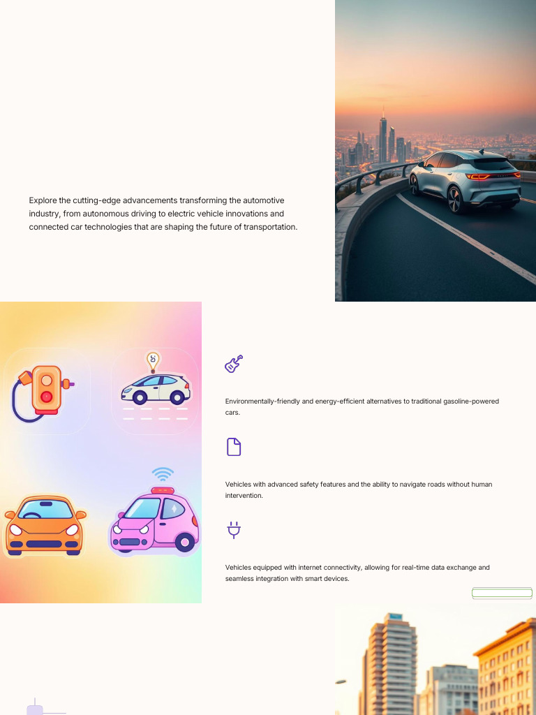 Future Automotive Technologies Overview | PDF | Electric Vehicle