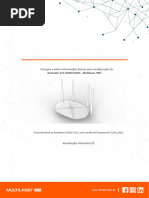 Configuração do Modem CH8568 em Bridge | PDF | Wi-Fi | Rede de computadores